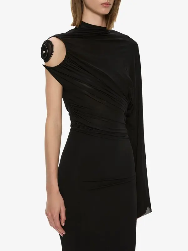Christopher Esber Aurelia Sculpted Spiral Drape Gown
