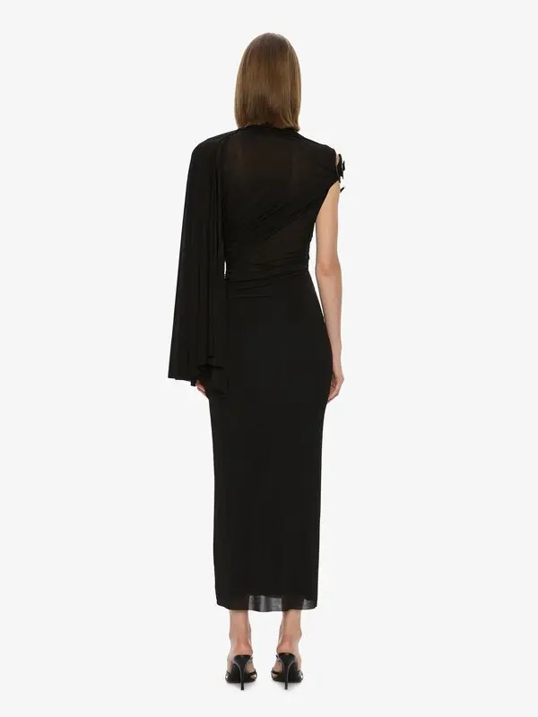 Christopher Esber Aurelia Sculpted Spiral Drape Gown