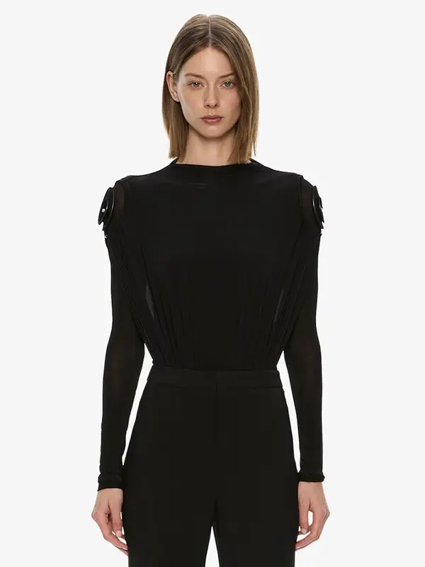 Christopher Esber Aurelia Sculpted Spiral Bodysuit