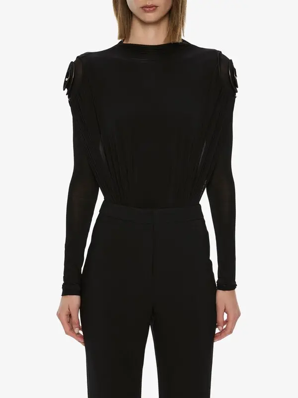 Christopher Esber Aurelia Sculpted Spiral Bodysuit