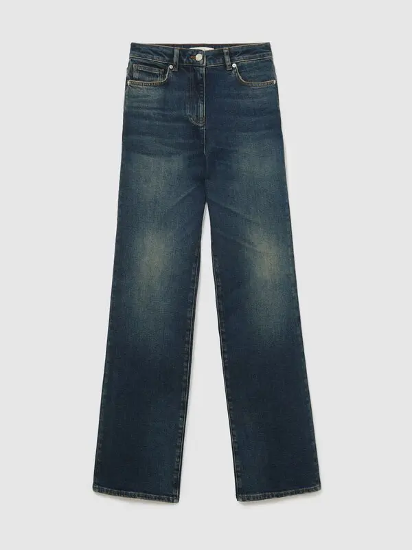 REISS Andi Petite High-rise Bootcut Jeans