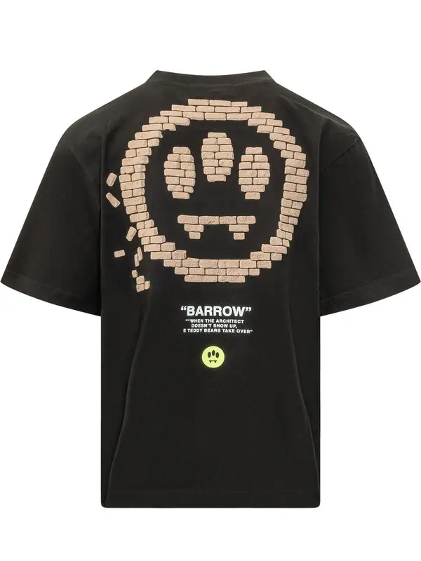 BARROW Teddy Print T-shirt