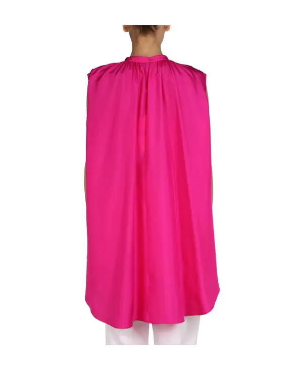 Alexander McQueen Button Detailed Sleeveless Top - Pink