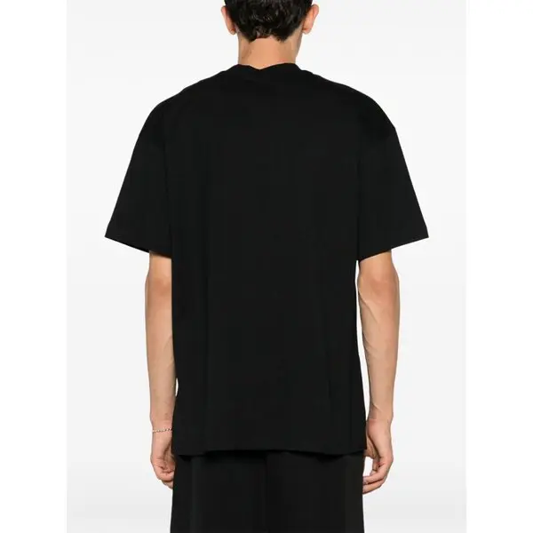 MSGM Logo Printed Crewneck T-shirt