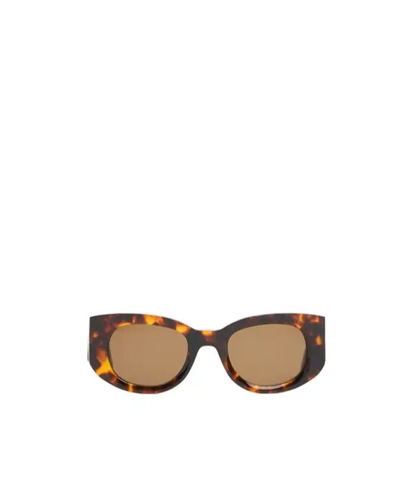 Victoria Beckham Vb Monogram Acetate Sunglasses - Green