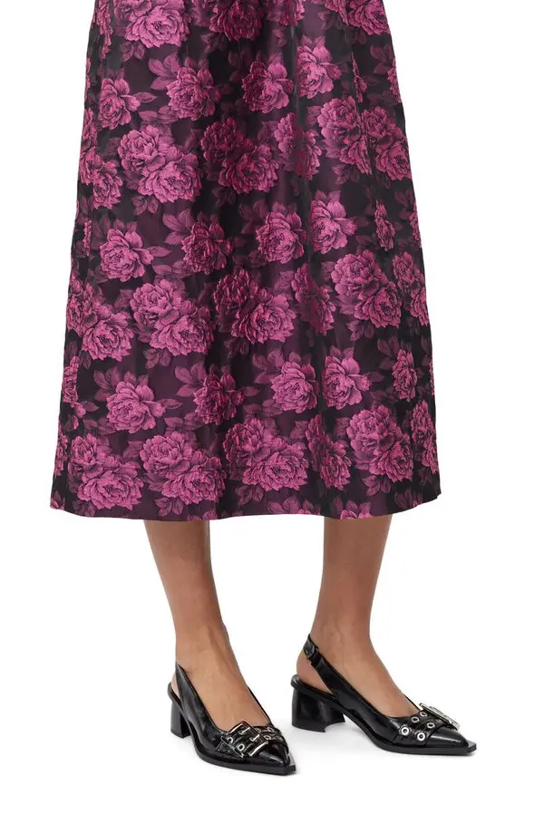 GANNI Buckle Slingback Pumps