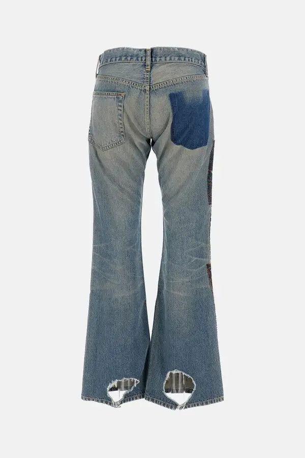 Junya Watanabe Jeans Patchwork - Blue