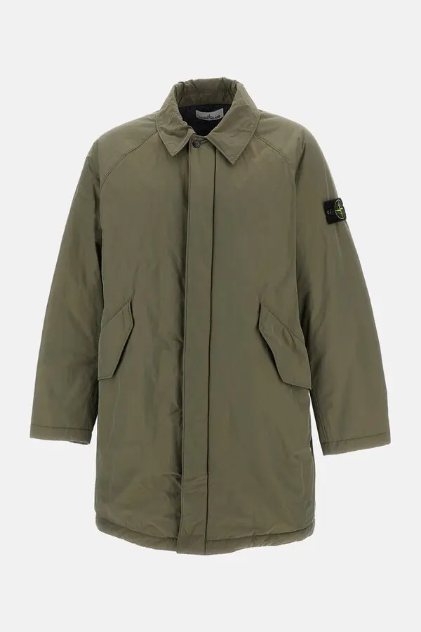 Stone Island Cappotto Lungo - Green