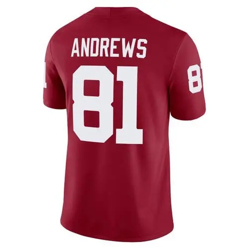 JORDAN BRAND Mark Andrews Oklahoma Sooners Alumni Player Game Jersey