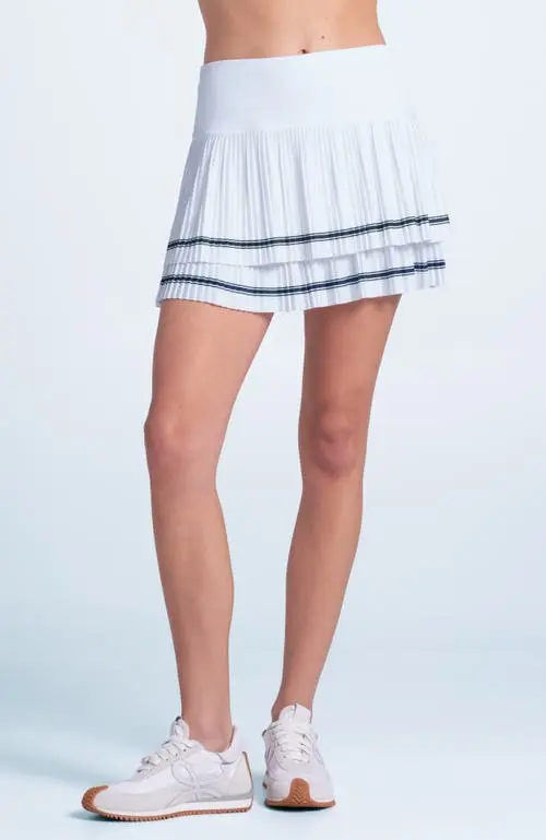Lucky In Love Preppy Court Pleated Skirt