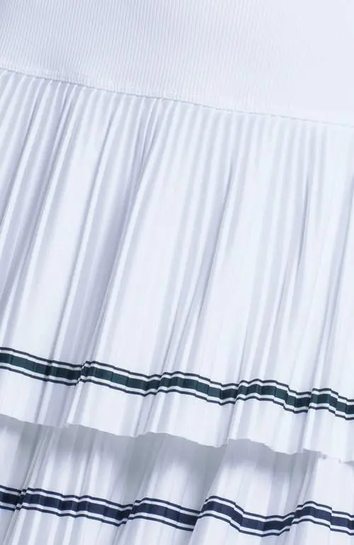 Lucky In Love Preppy Court Pleated Skirt