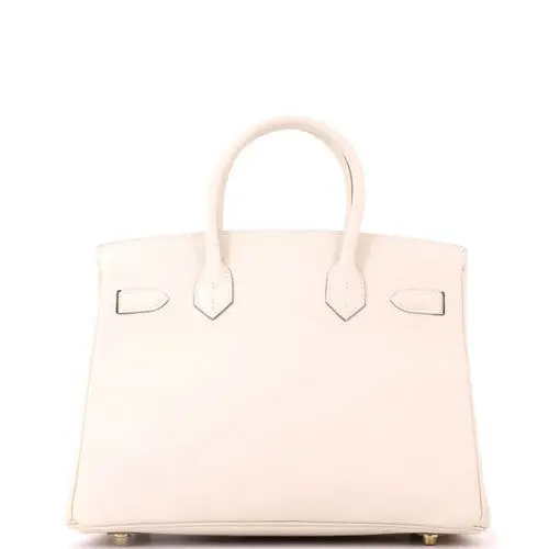 Hermès Birkin Handbag Light Epsom With Gold Hardware 30