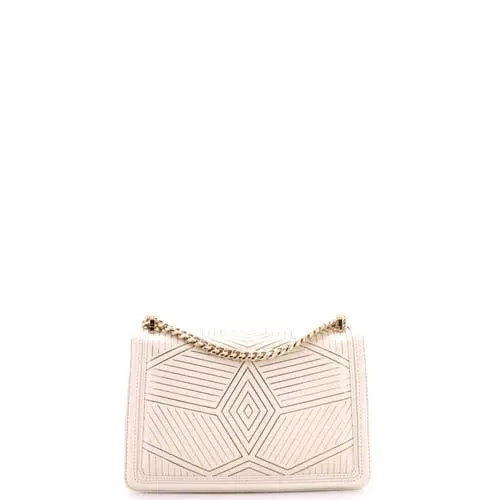 BVLGARI Serpenti Diamond Blast Shoulder Bag Quilted Leather