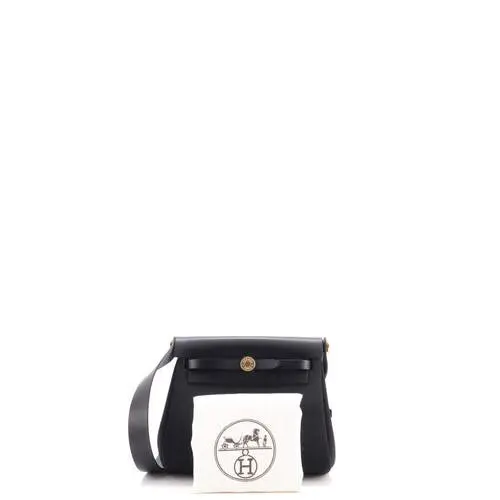 Hermès Herbag Zip Toile And Leather 20