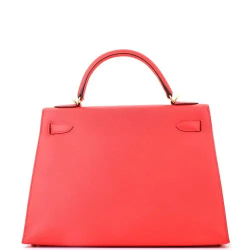 Hermès Kelly Handbag Epsom With Gold Hardware 32