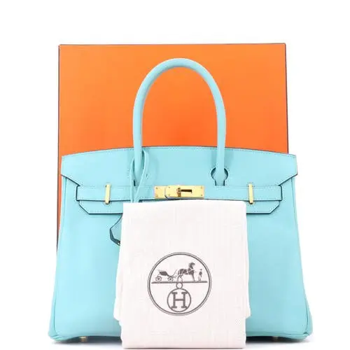 Hermès Birkin Handbag Epsom With Gold Hardware 30