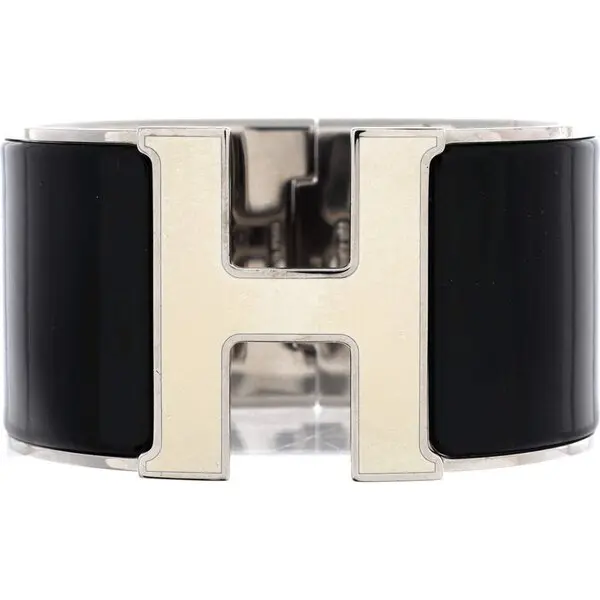 Hermès Clic H Bracelet Enamel Extra Wide