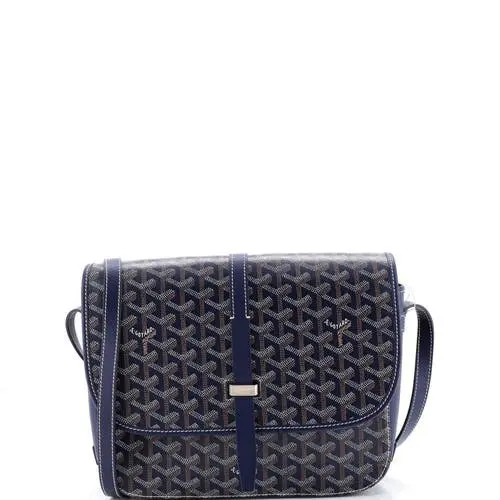 Goyard Belvedere Ii Messenger Bag Coated Canvas Mm