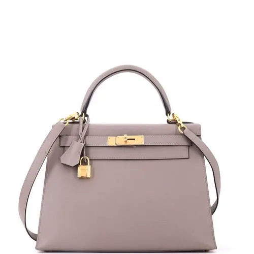 Hermès Kelly Handbag Epsom With Gold Hardware 28