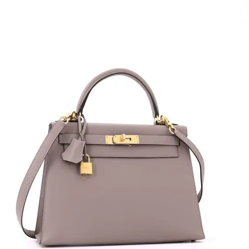 Hermès Kelly Handbag Epsom With Gold Hardware 28