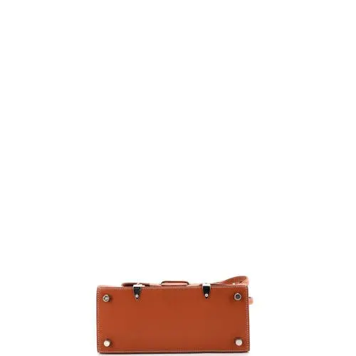 Goyard Structured Saigon Top Handle Bag Coated Canvas With Leather Mini
