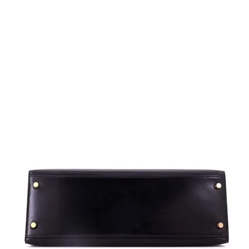 Hermès Kelly Handbag Box Calf With Gold Hardware 32 - Black