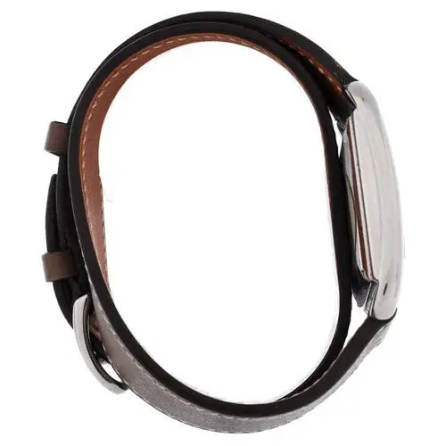 Hermès Cape Cod Double Tour Automatic Watch Stainless Steel And Leather 29