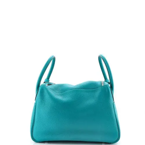 Hermès Lindy Bag Clemence 30 - Blue
