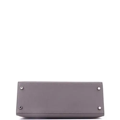 Hermès Kelly Handbag Epsom With Palladium Hardware 28
