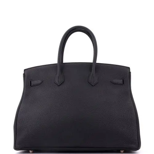 Hermès Birkin Handbag Togo With Rose Gold Hardware 35