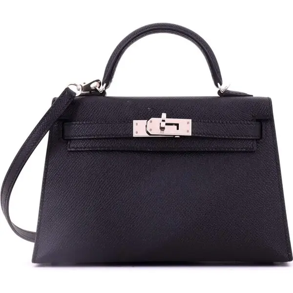 Hermès Kelly Mini Ii Bag Epsom With Palladium Hardware 20