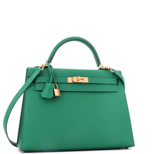 Hermès Kelly Handbag Epsom With Gold Hardware 32