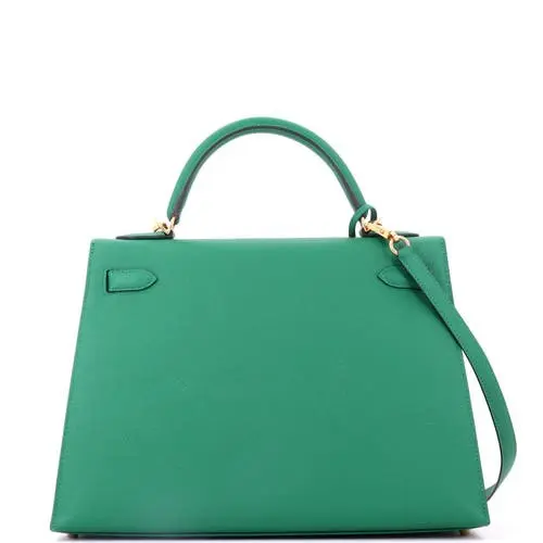Hermès Kelly Handbag Epsom With Gold Hardware 32