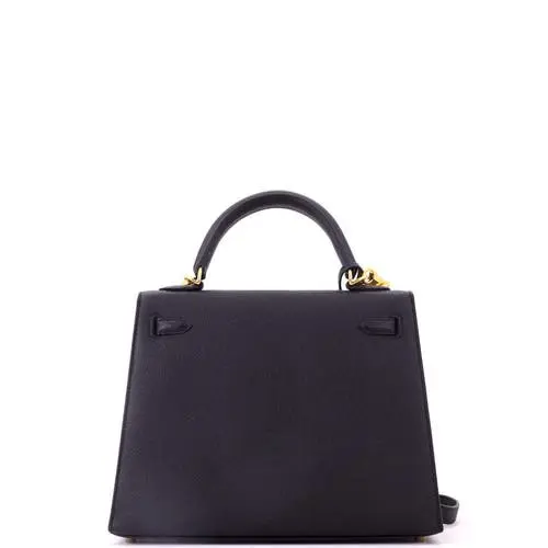 Hermès Kelly Handbag Epsom With Gold Hardware 25