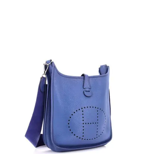 Hermès Evelyne Bag Gen Iii Clemence Pm - Blue