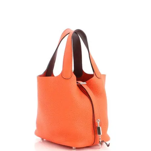Hermès Eclat Picotin Lock Bag Clemence Pm