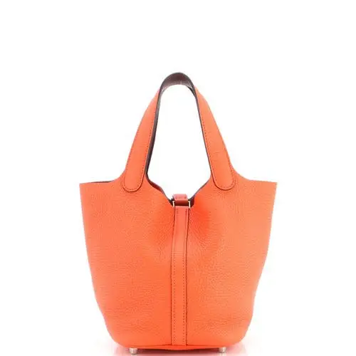 Hermès Eclat Picotin Lock Bag Clemence Pm