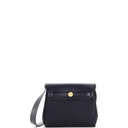 Hermès Herbag Zip Toile And Leather 20