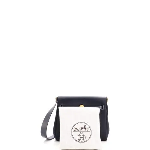 Hermès Herbag Zip Toile And Leather 20