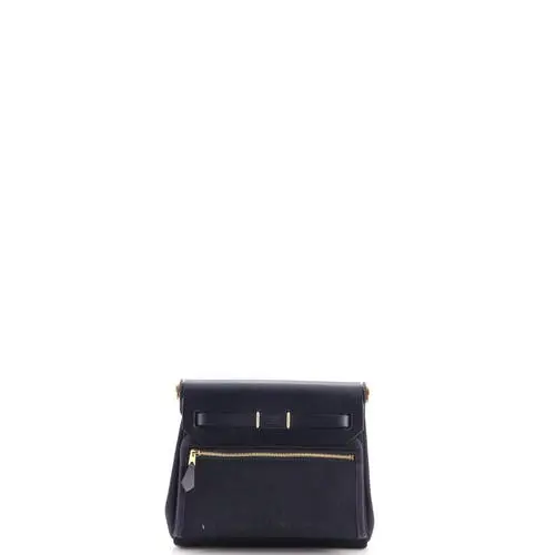 Hermès Herbag Zip Toile And Leather 20