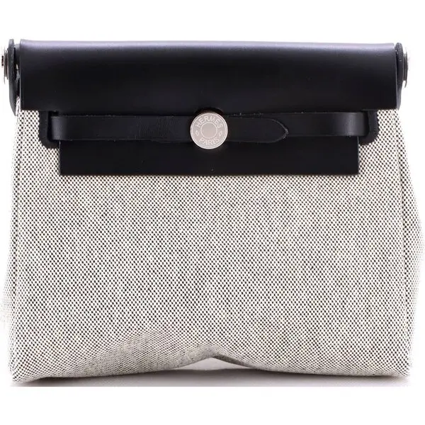 Hermès Herbag Zip Toile And Leather 20