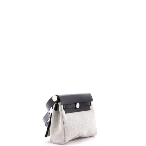 Hermès Herbag Zip Toile And Leather 20