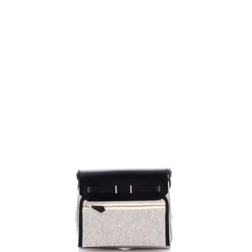 Hermès Herbag Zip Toile And Leather 20