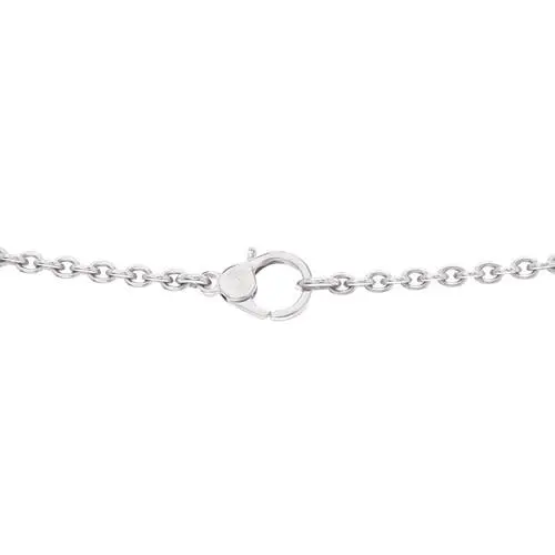 Hermès Finesse Lariat Necklace 18k White Gold And Diamonds - Metallic Silver