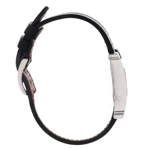 Hermès Heure H Quartz Watch Stainless Steel And Leather 21 - Black