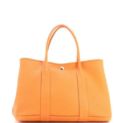 Hermès Garden Party Tote Leather 36 - Orange