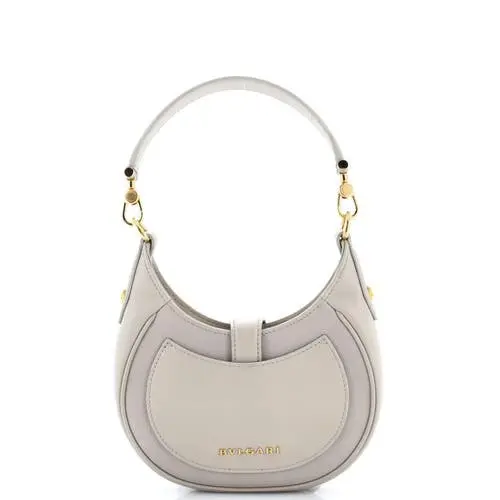 BVLGARI Serpenti Ellipse Crossbody Bag Leather Mini