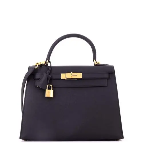 Hermès Kelly Handbag Epsom With Gold Hardware 28