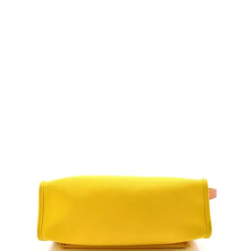 Hermès Herbag Zip Leather And Toile 31