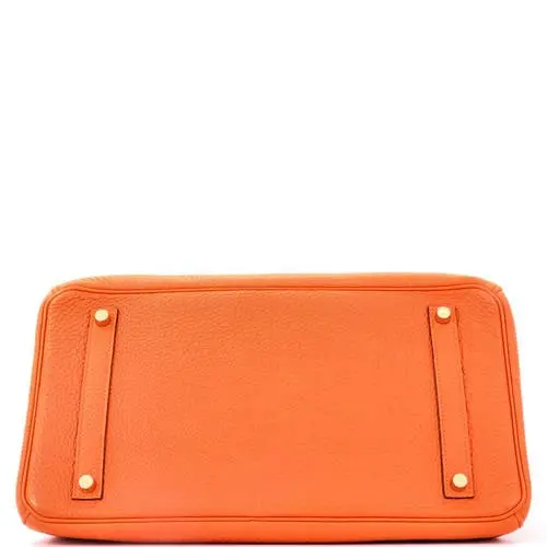 Hermès Birkin Handbag Togo With Gold Hardware 35